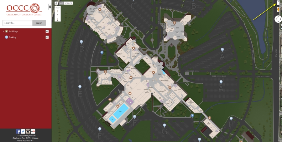 How to Use the OCCC Map System